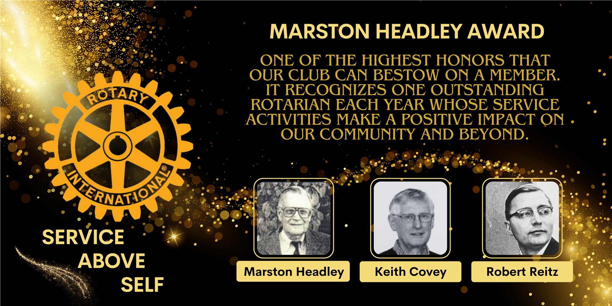 Marston Headley Service Above Self Award | Rotary Club of Northfield, MN